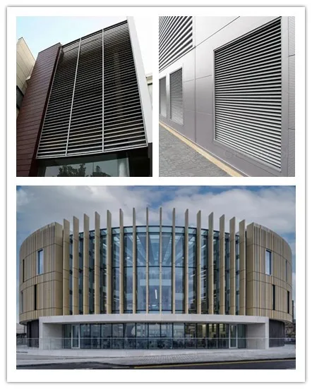 Window Ventilation Louver Aluminum Flat Louver For Warehouse - Buy ...