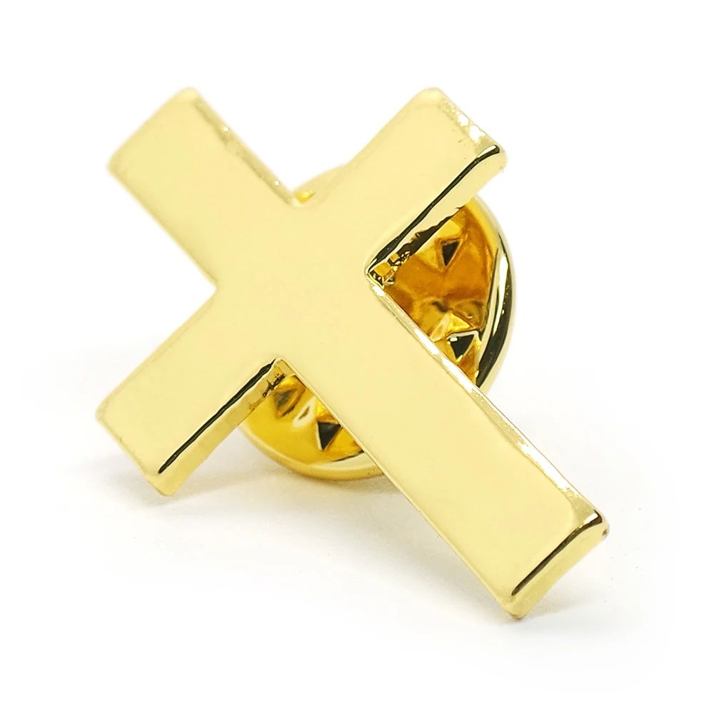 Cross Golden Blank Lapel Custom Cross Pins Hat Brooch| Alibaba.com