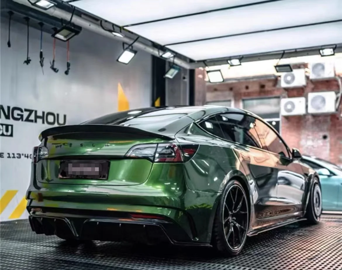 High Quality Pp Body Kit For Tesla Model 3 Upgrade Acp Style Body Kits ...