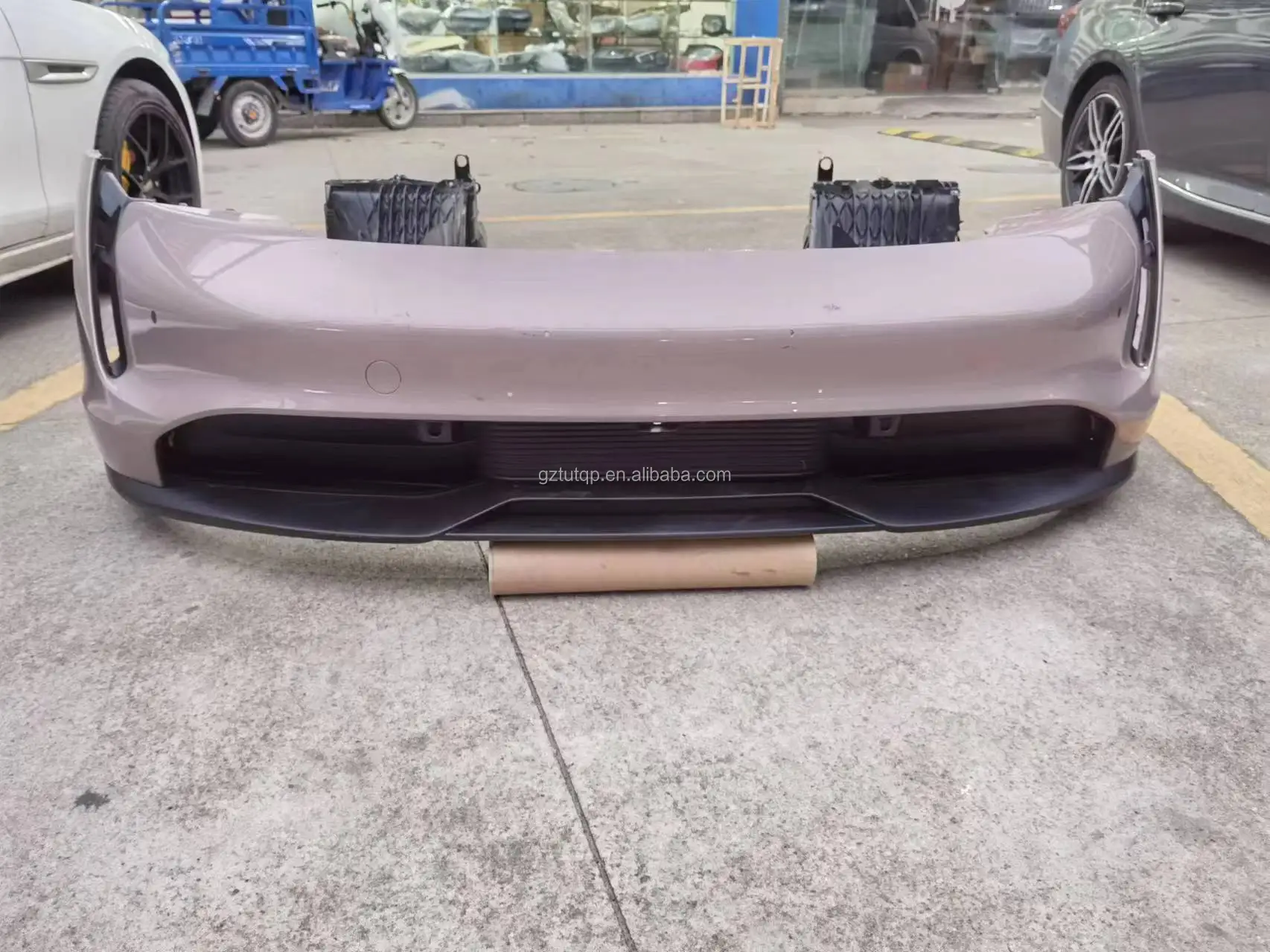 Original Body Kit for Porsche Taycan Front Face Assembly Front Bumper ...