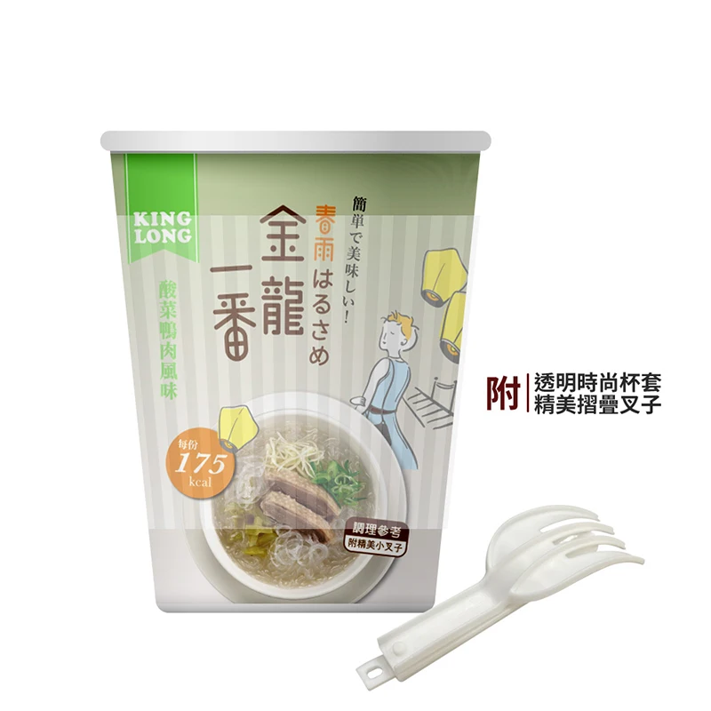 Taiwan Premium Instant Vermicelli Harusame Nourishing Duck Flavor ...