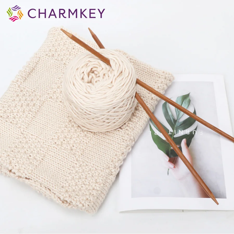 Charmeky 16ply Milk Cotton Yarn - Perfect for Hand Knitting