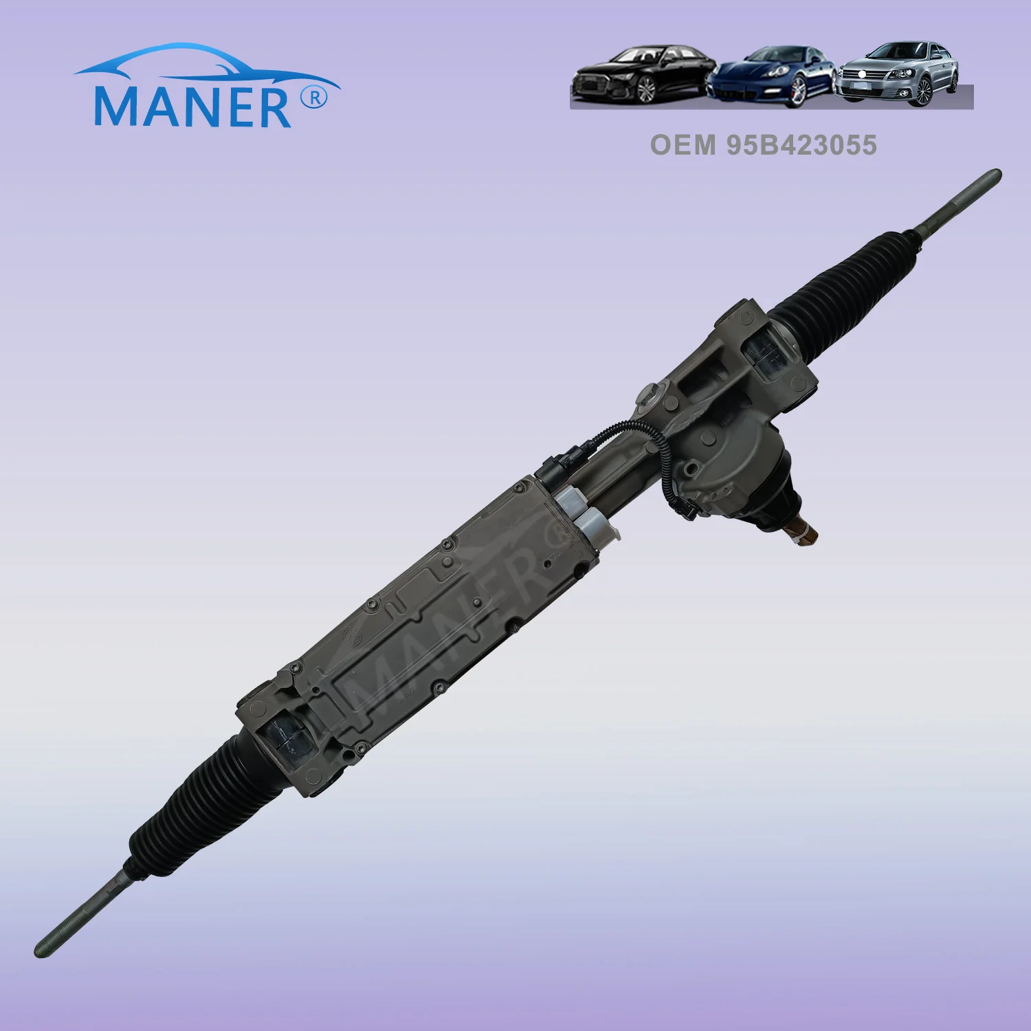 Maner Electronic Power Steering Rack 95b423055 For Vw Audi Porsche ...