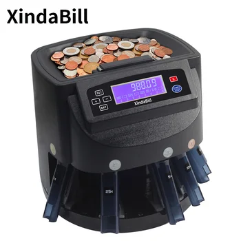 Xindabill Xd-9005 Professional Usd Coin Counter Machine Automatic Coin ...