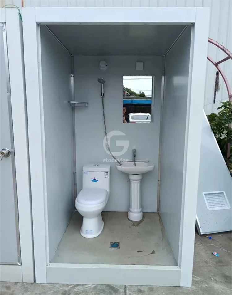 Prefabricated Modular Outdoor Portable Toilet Units Low Cost Porta ...