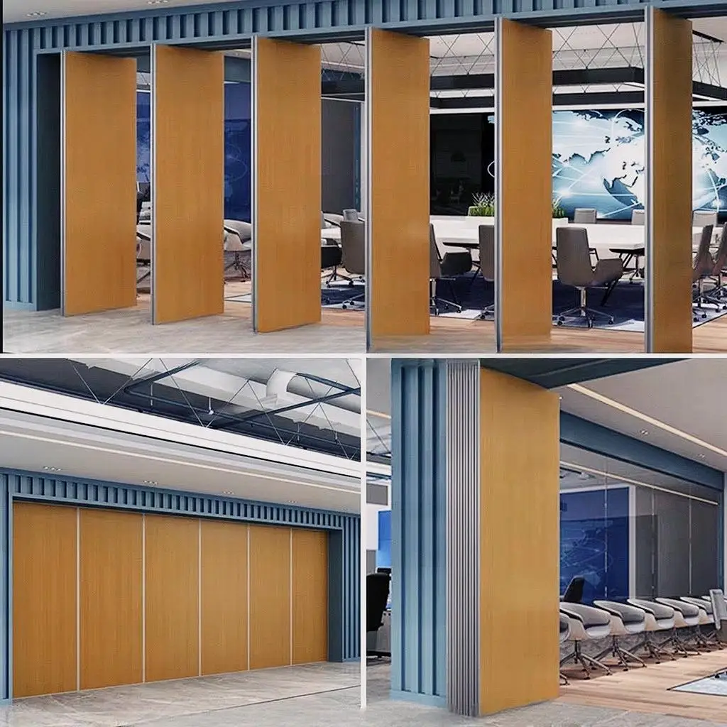 Modern Design Movable Folding Partition Wall & Glass Divider - Custom Oem