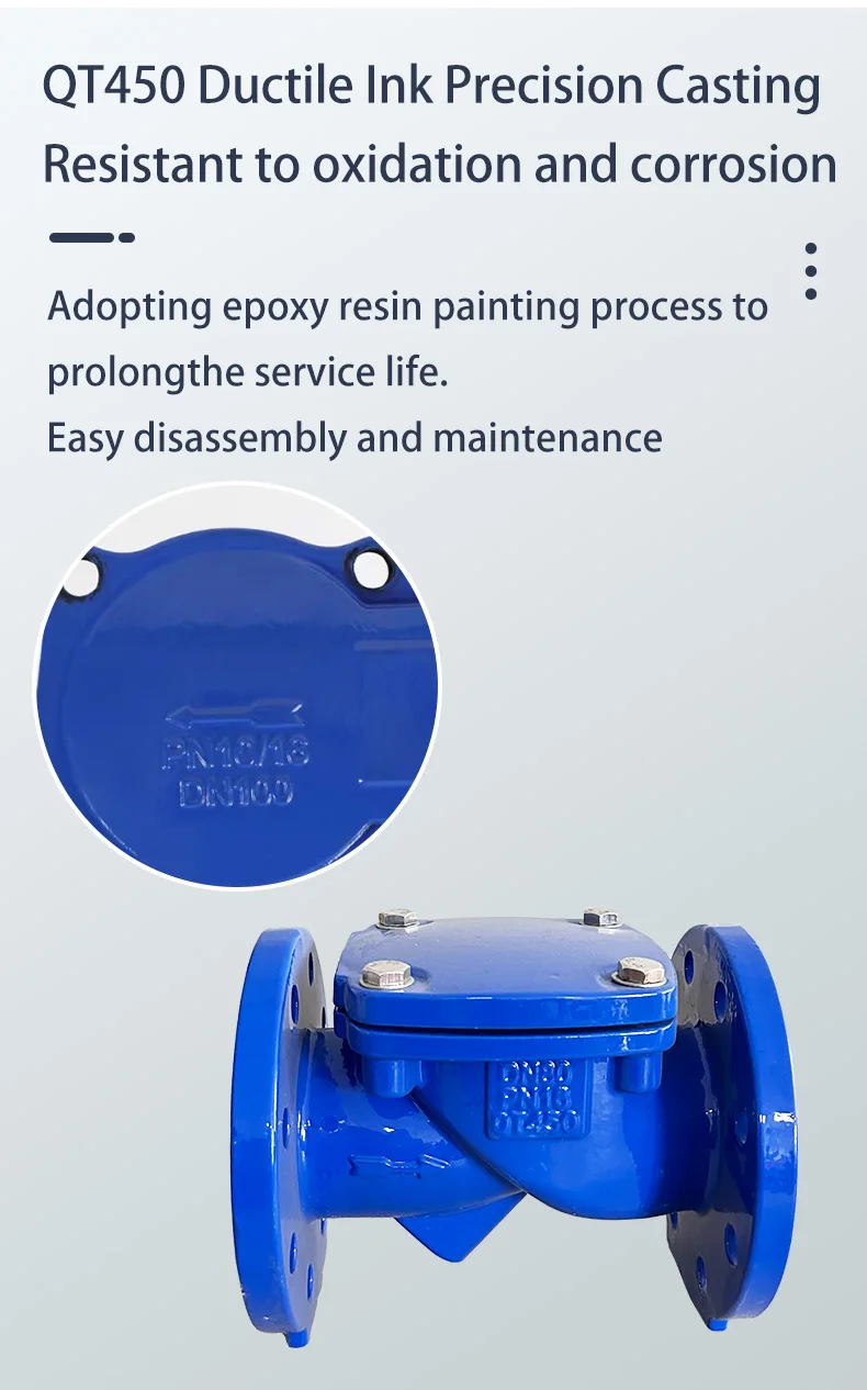 Spring Return Pneumatic Rotary Actuator Butterfly Flange Check Valves ...