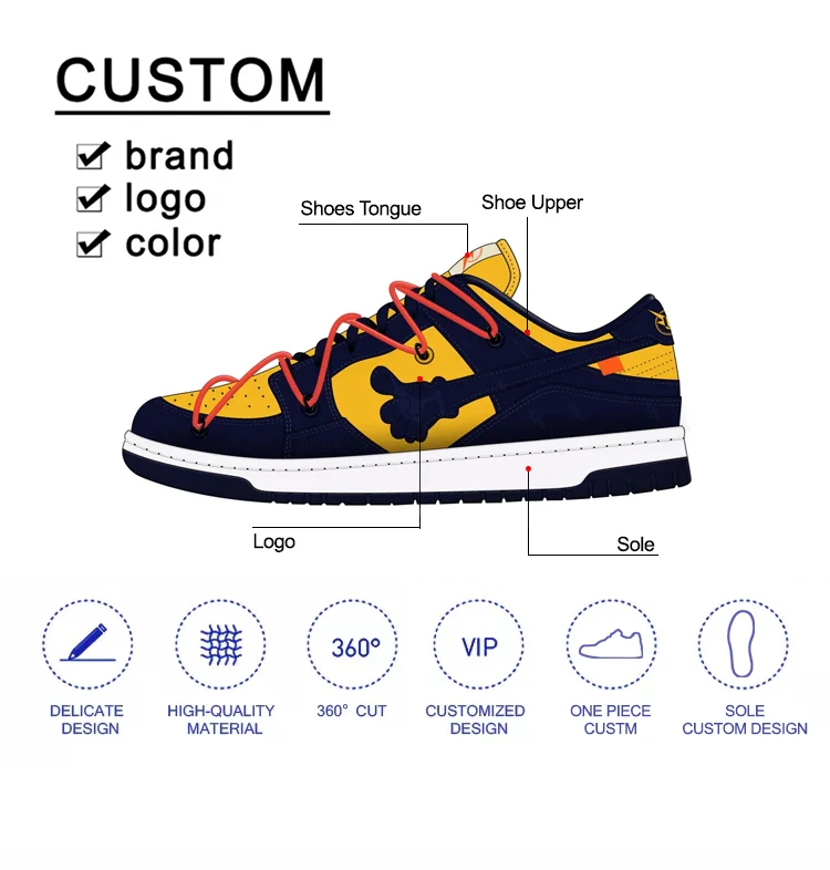 Sb Creatures Low Sneaker Panda Label Blank Hightop Colorful Sb White ...