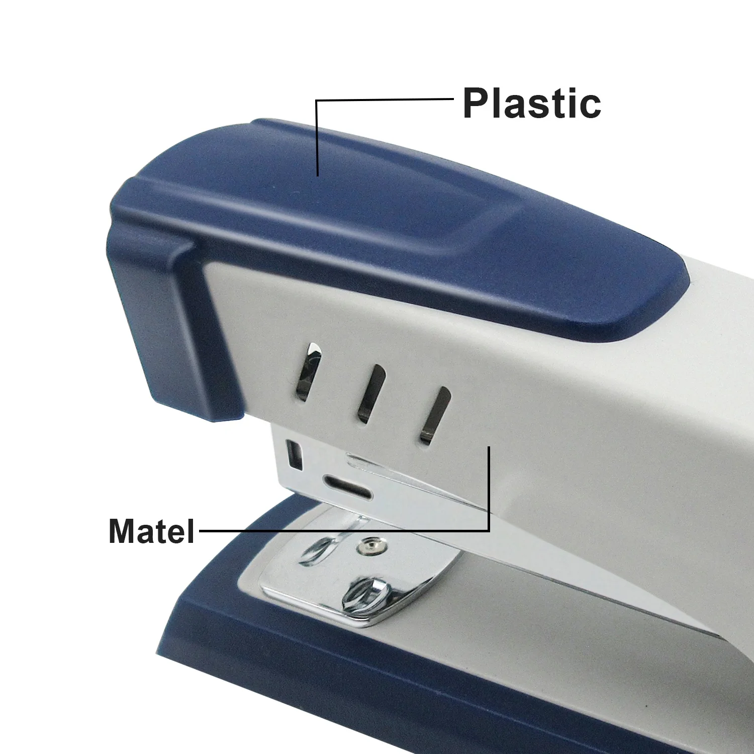 Wholesale Desktop Stationery 2022 New Design Metal Stapler Hand Manual ...