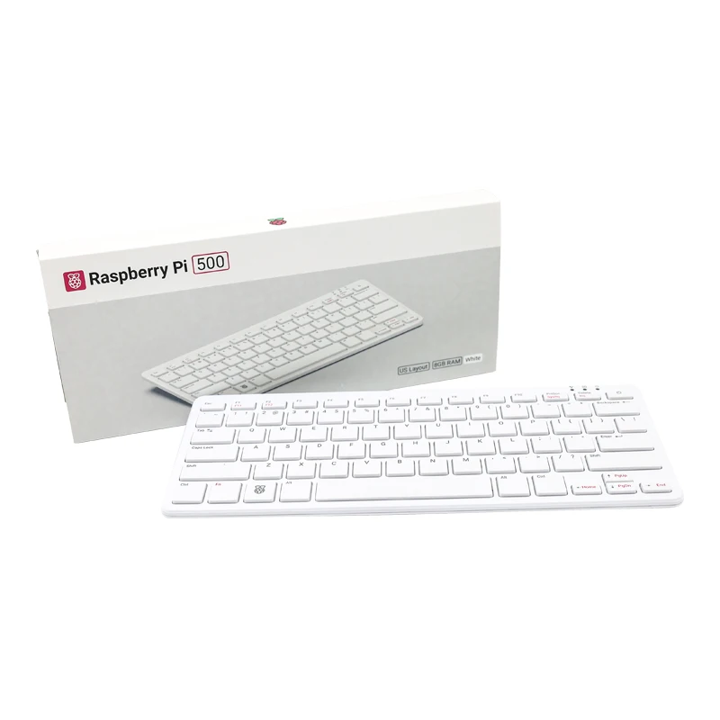 Official Raspberry Pi 500 Keyboard, Optional for US UK Layout, Quad ...