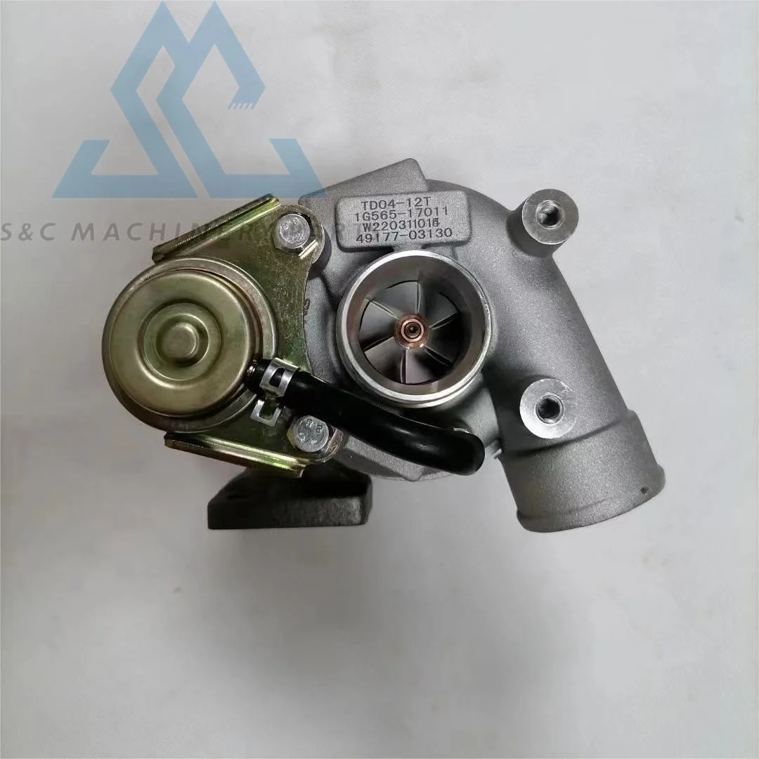 Kubota Turbocharger V3300 V3300t Turbocharger Engine Turbo Td04-12t 49177-03160 49177-03130 ...