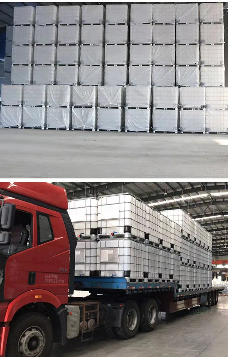 Hdpe 1000l Plastic Water Tank Ibc Chemical Storage Container Square ...