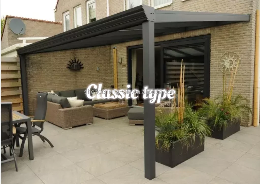 European Style Four-Season Aluminium Veranda Conservatory