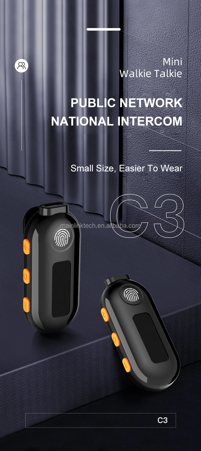 Asian Version Mini 0.5w 4g Walkie Talkie Long Range Walkie Talkie 5000 ...