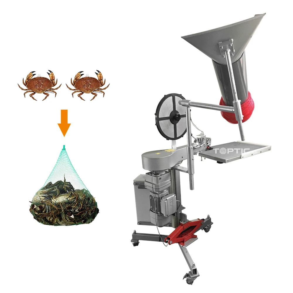 TT-SMCM Semi-Automatic Mesh Bag Clipping Machine - Toptictech