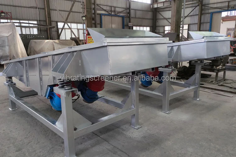 Stainless Steel Linear Vibration Screen Sieve Machine For Screening ...