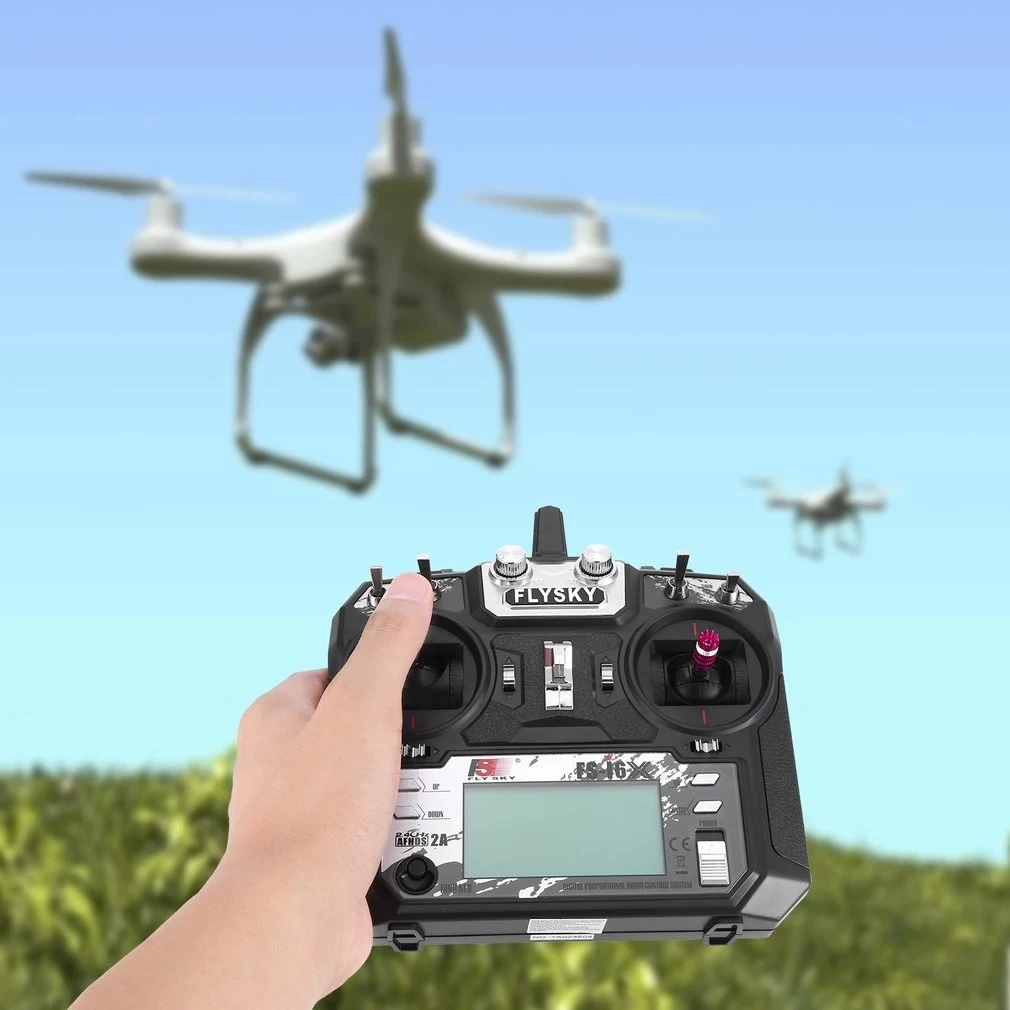 Original Flysky Fs-i6 Transmitter Afhds 2a 2.4ghz 6ch Radio System ...