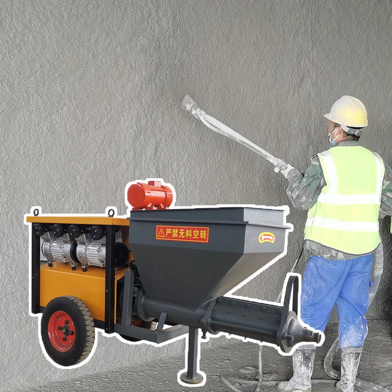 Small Construction Machinery Sprayer Cement Spray Wall Plaster Machine ...
