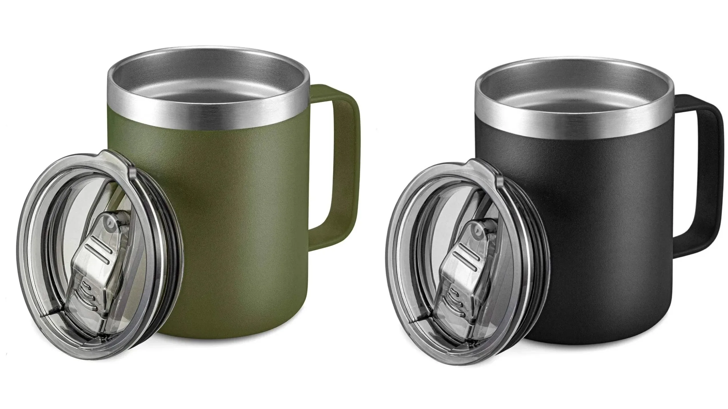 Customized 12 Oz 14 Oz 16 Oz Powder Coated Tumblers Double Wall ...