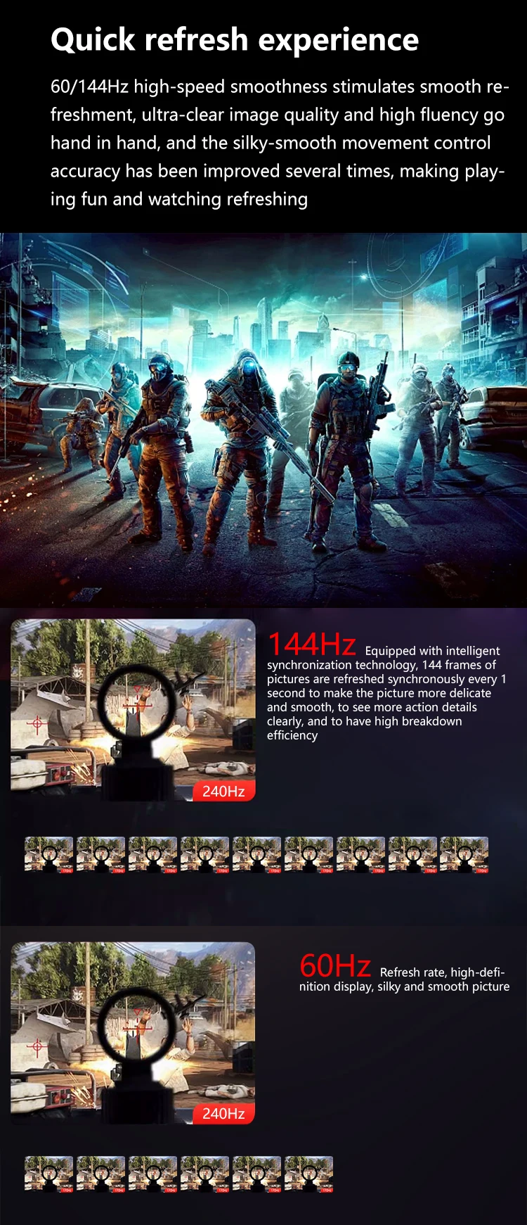 Boardless 24inch 27inch 1k 2k 4k 165hz 240hz Lcd Led Dp Port Gaming Monitor - Buy 2k Gaming ...