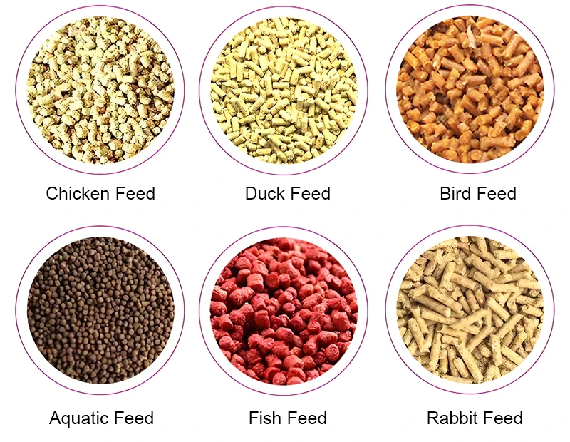 Diesel Engine Feed Processing Machines for Animal Feeds