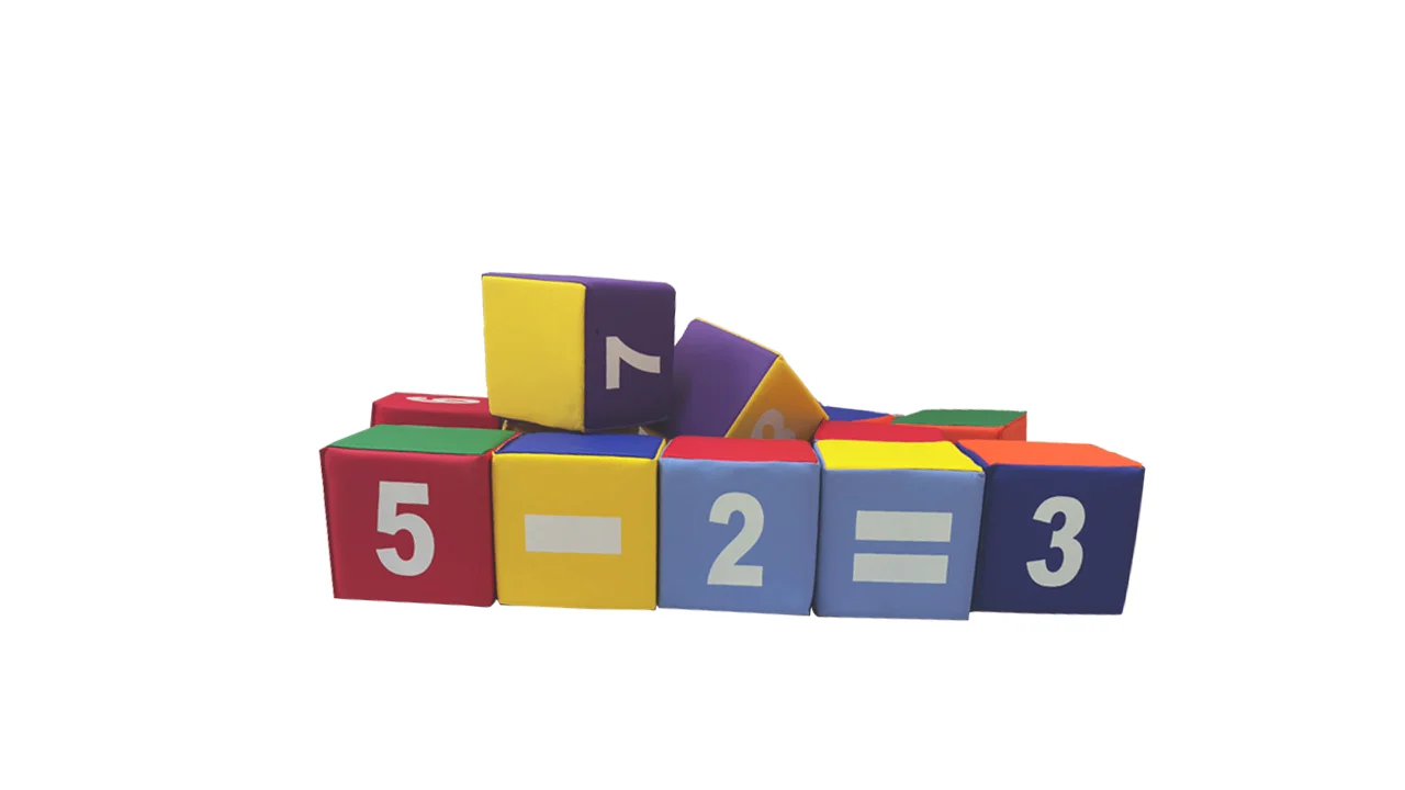 Early Education Numbers And Alphabet Printing Soft Foam Building Blocks ...