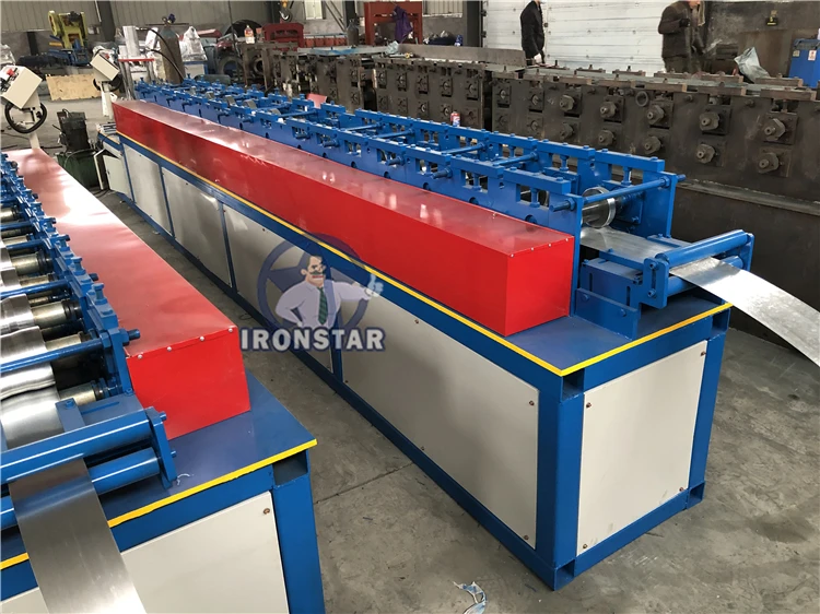 Shutter Door C Channel Side Guide Rail Roll Forming Machine