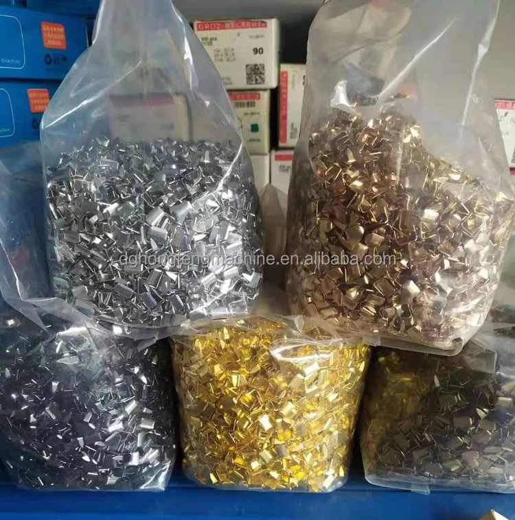 YH-37 Leather Belt Looping Locking Machine With Bulk Nails Leather Belt ...