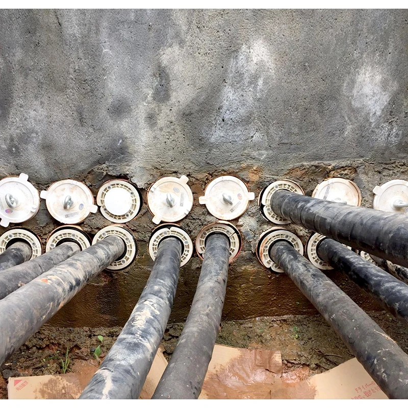 Enshuo Device Cable Duct Concrete Pipe Jointer Sealing Cap Flange Type ...