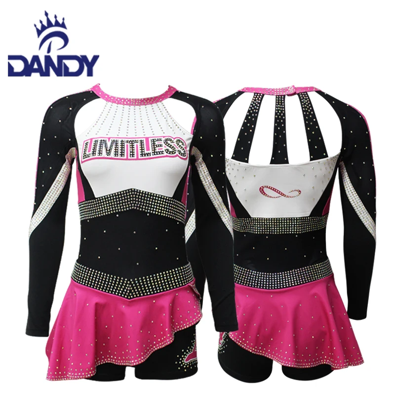 Wholesale Girls Comfortable Cheer Uniforms Sublimation All Star ...