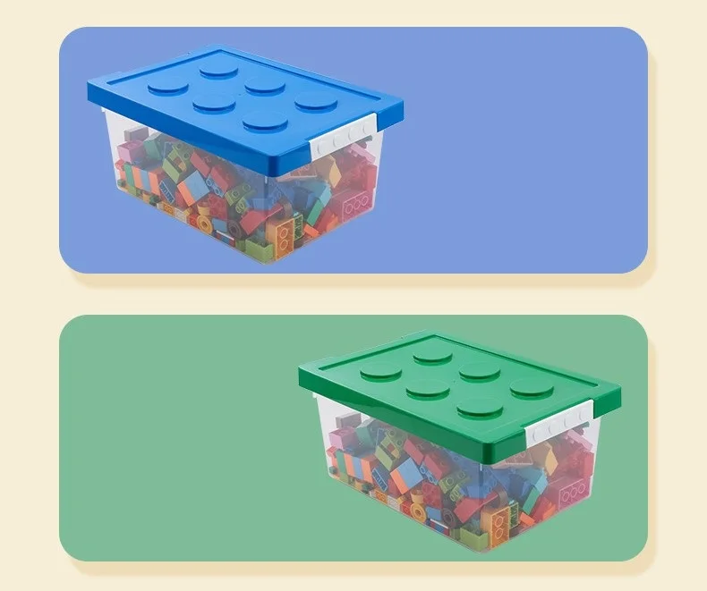Stackable Plastic Storage Containers for Kids - Sanyu Midou