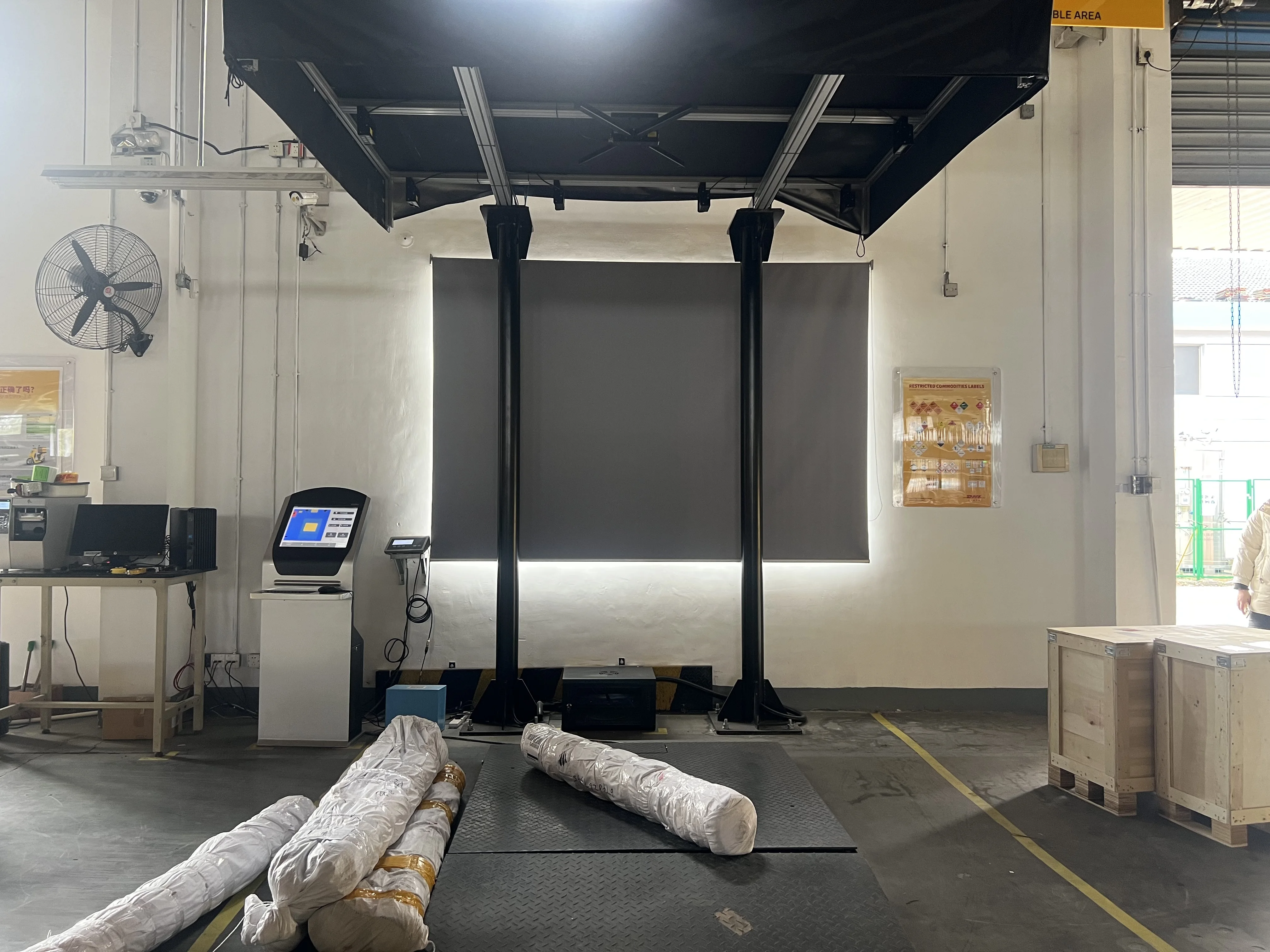 Pallet Dimension Measuring DWS System for Forklift - Accurate Cargo ...