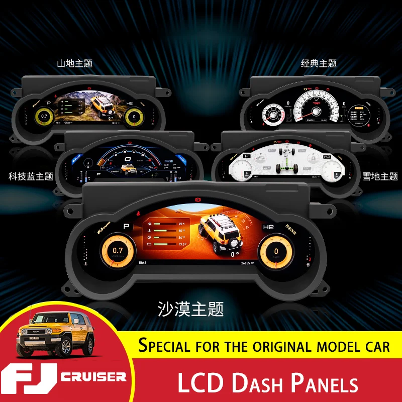 Hot Sale For Fj Cruiser Lcd Digital Display Voltmeter For Fj ...