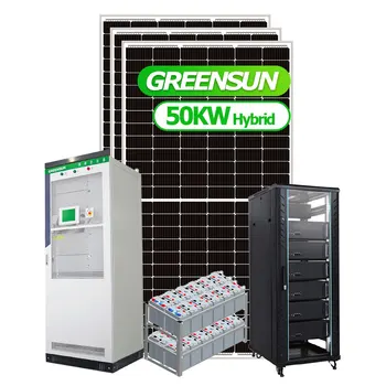 Storage Batteries Systems 50000w Photovoltaic 50kw Hybrid System 50 Kw ...
