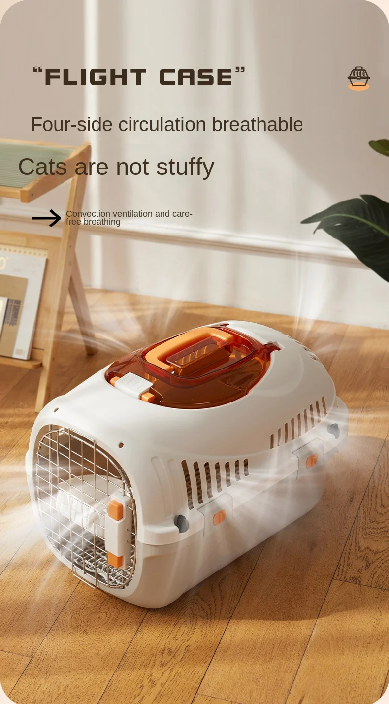 Cat Air Box Out Portable Portable Cat Cage Detachable Cleaning Cat And ...