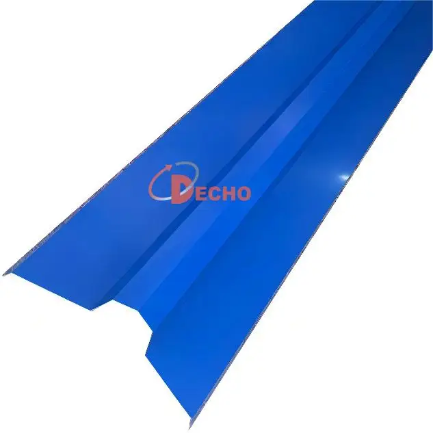 Galvanized Metal Roof Ridge Cap Roll Forming Machine Construction Steel ...