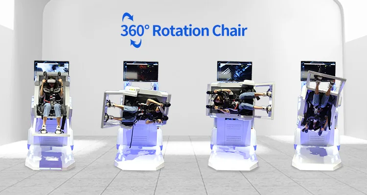 Leke Vr Motion Simulator Immersive Virtual Reality 9d Vr 360 Degree ...