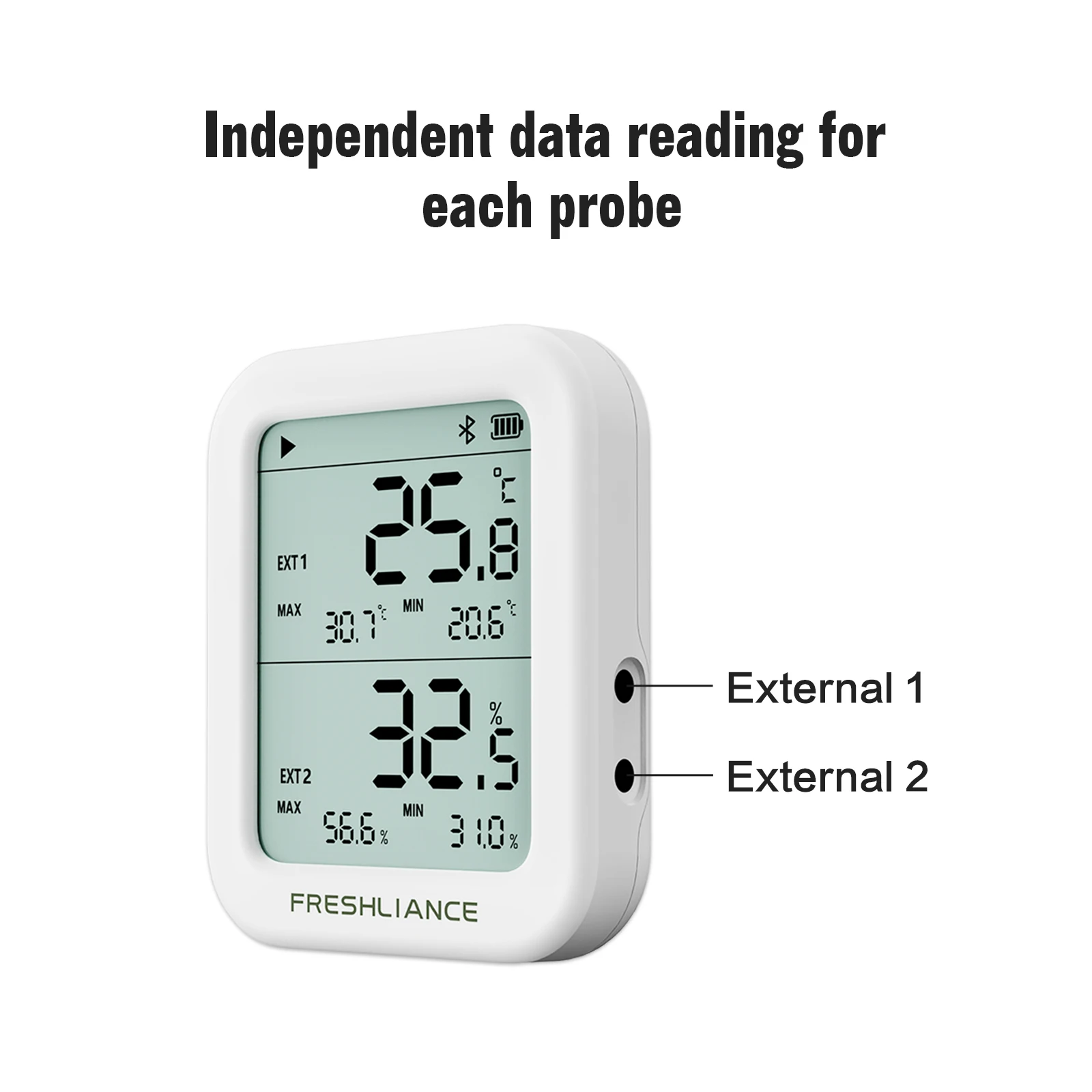 Bluetag TH30B/30R Smart BLE Temperature Data Logger Sensor