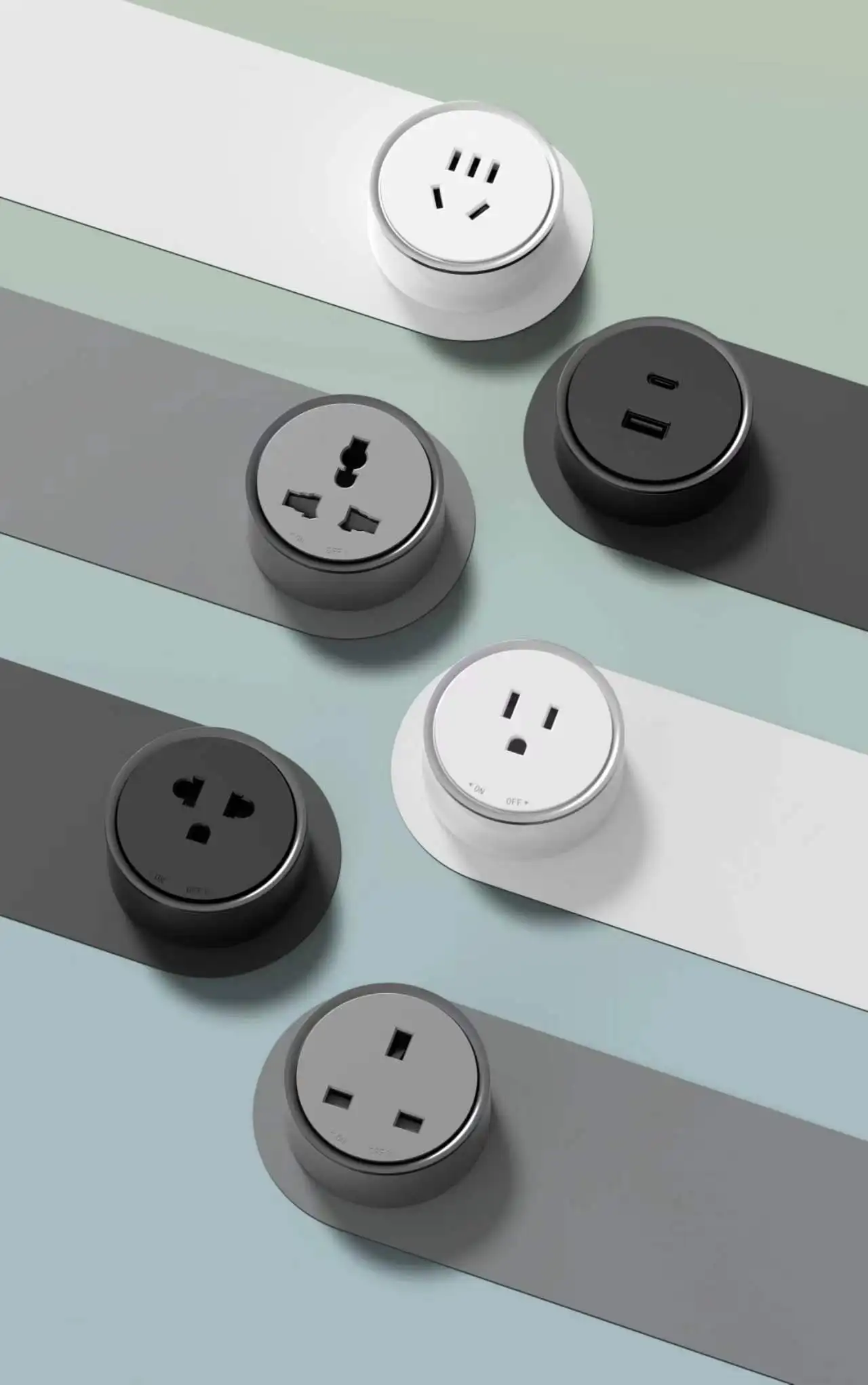 Shinelite Power Rail Track Socket Adapters Easy Life