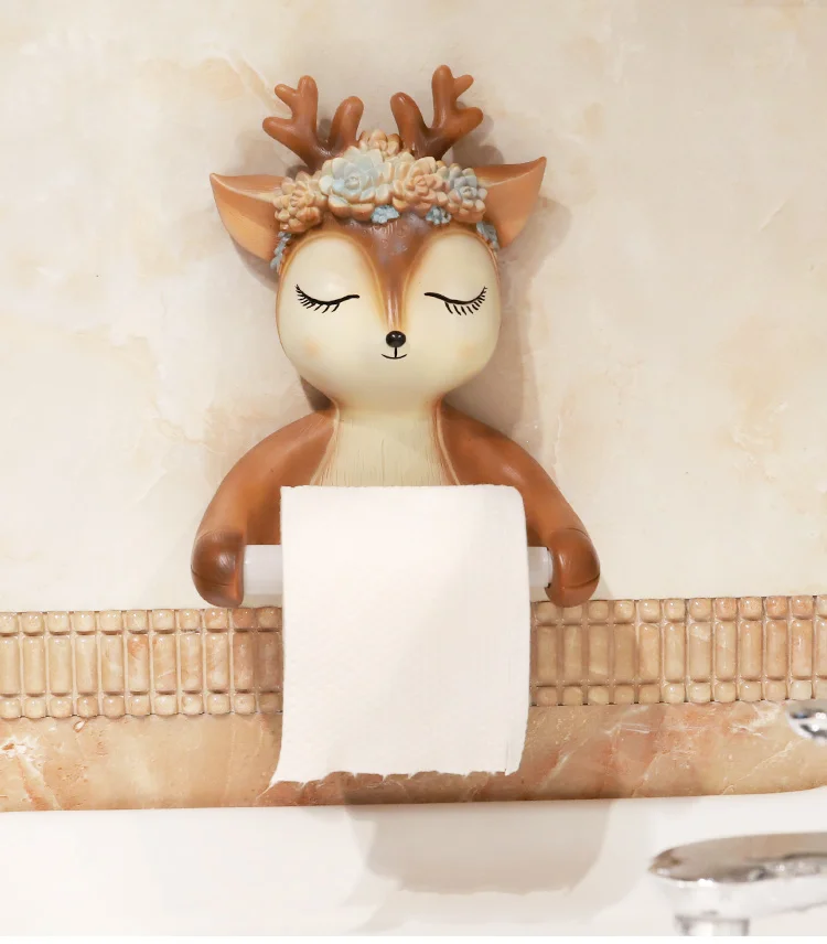 Roogo Soft Plastics Portable Toilet Paper Holders PVC Rotocastin Lovely ...