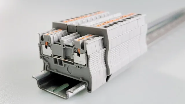 Low Cost Levels Connector Din-rail Double Layer Push In Terminal Block ...