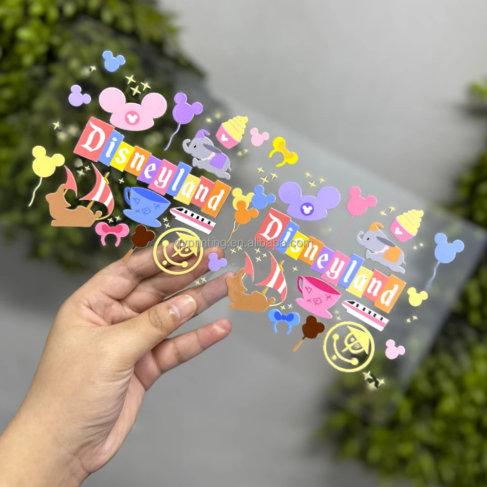 UV DTF Transfer Labels - Customizable Stickers for Cups