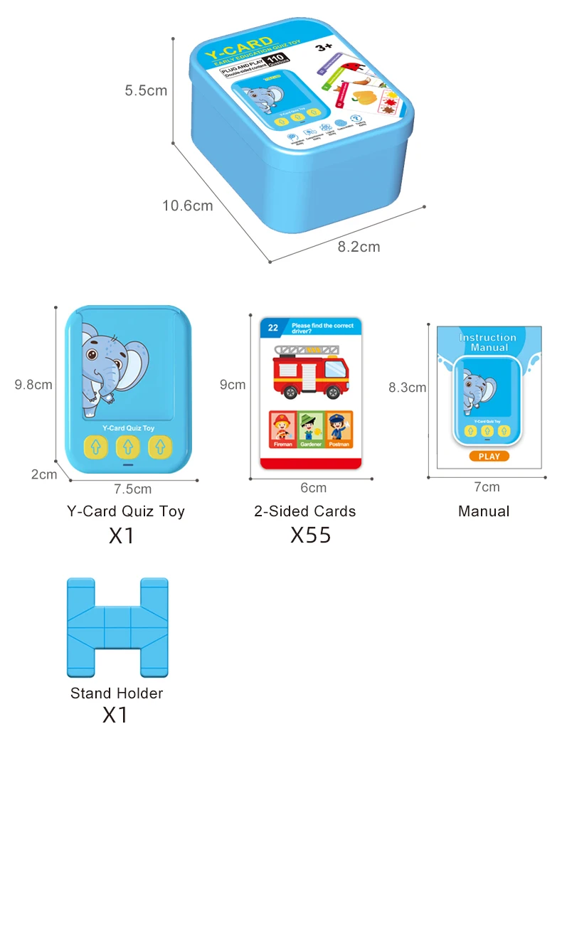 Samtoy Educational Multilingual English Hand-held Mini Learning Machine ...