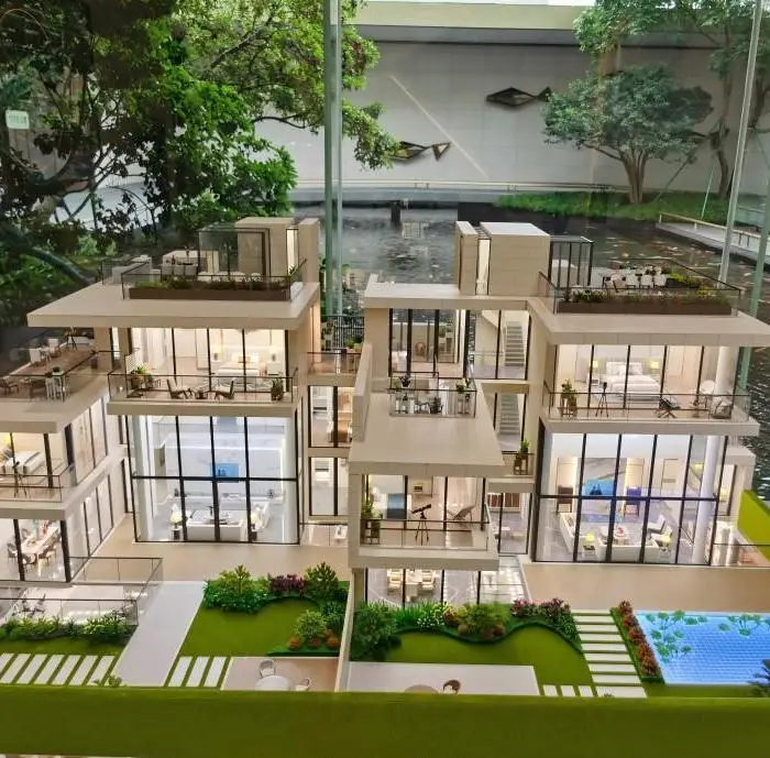 Architectural Scale Model for Exhibition Architectural Miniature Model ...