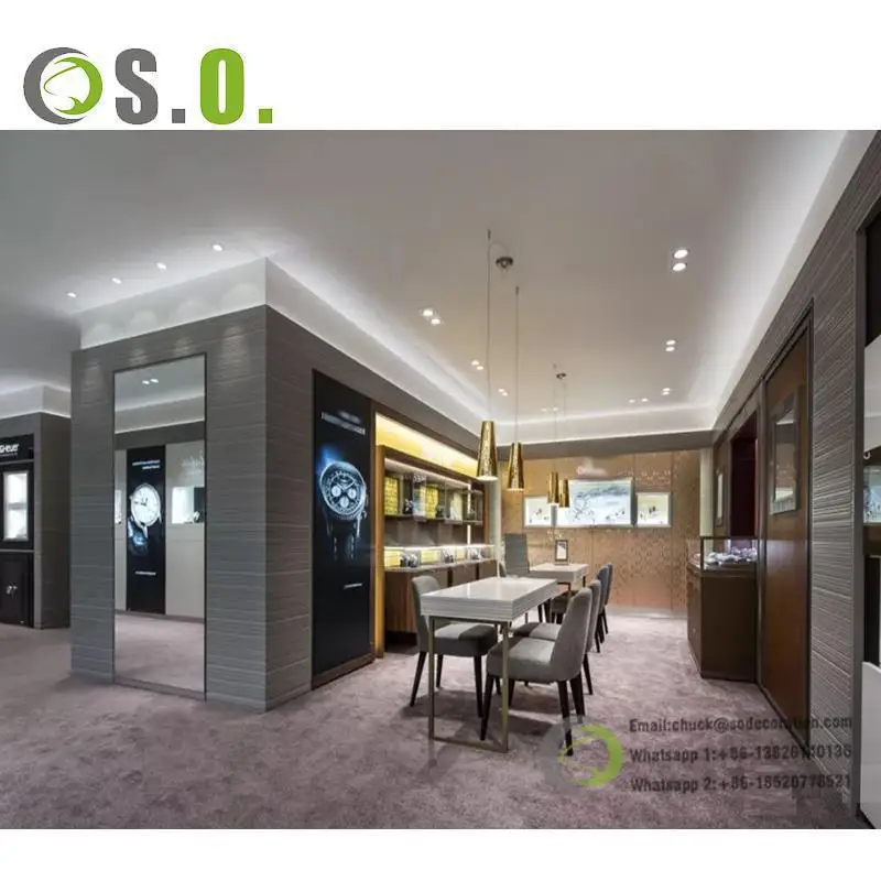 High Quality Modern Glass Watch Kiosk Display Showcase Cabinet Display ...