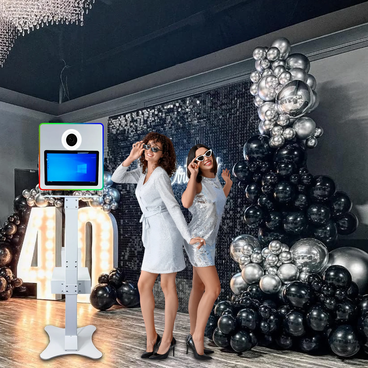 Photo Booth Magic 15.6 Inch Lcd Monitor Touch Screen Dslr For Christmas ...