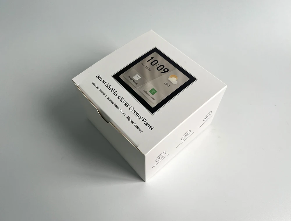 Tuya Smart Home 4 Inch Touch Screen Smart Switch Device Ble In-wall ...