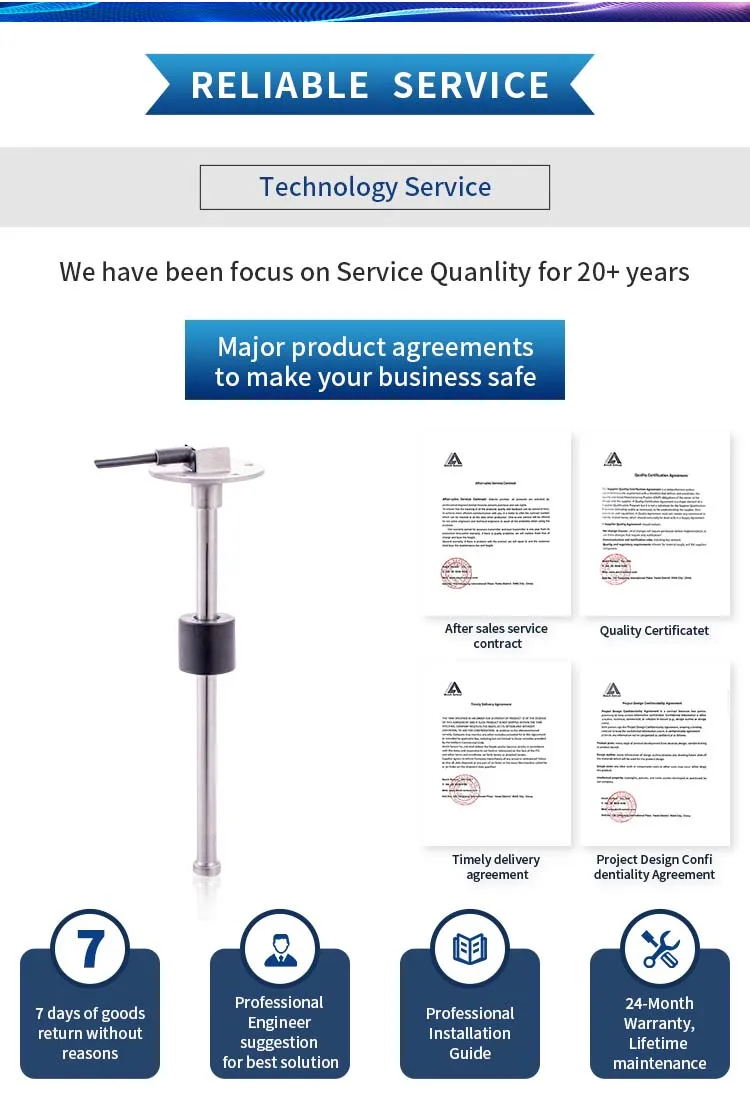 Atechsensor Fuel Tank Level Probe - Precision & Customization