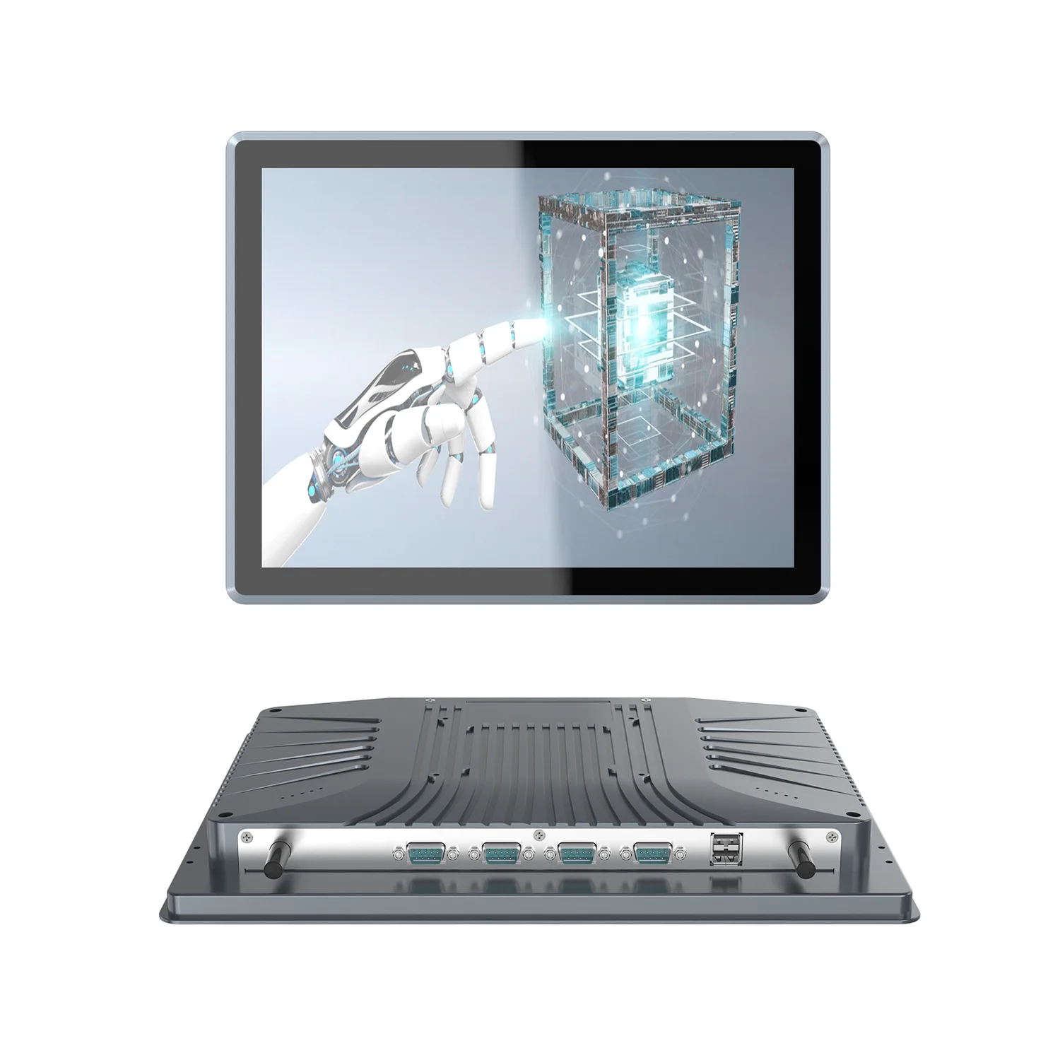 Senke Touch Panel Industrial Pc 15/15.6 Inch Fanless Touch Screen All ...