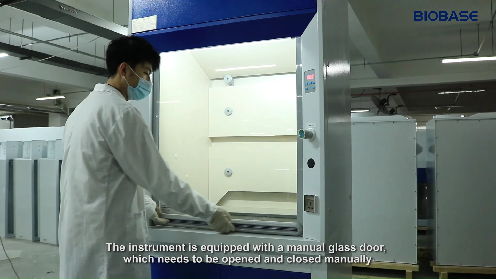 Biobase China Economy Ducted Fume Hood Fh1000(e) Centrifugal Blower ...